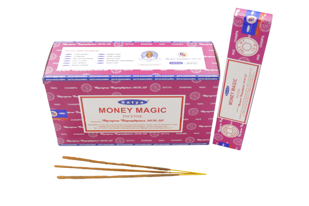 Satya Incense - Money Magic 15g - Dragon Euro Trade Wholesale